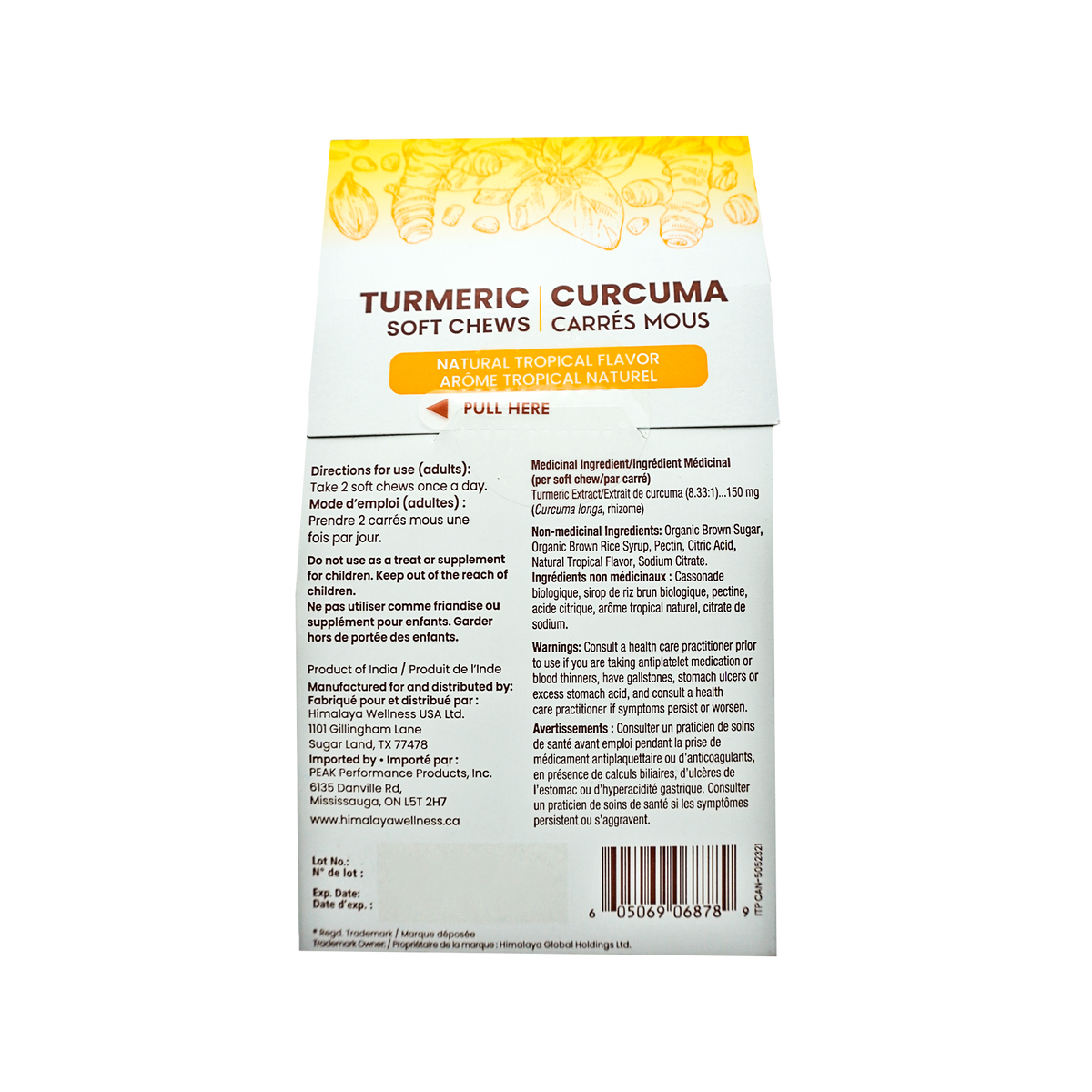 Turmeric Soft Chews – Himalaya Wellness (Canada)